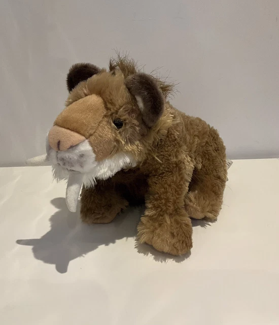 WILD REPUBLIC SABER Tooth Tiger Soft Toy Plush VGC £9.00 - PicClick UK