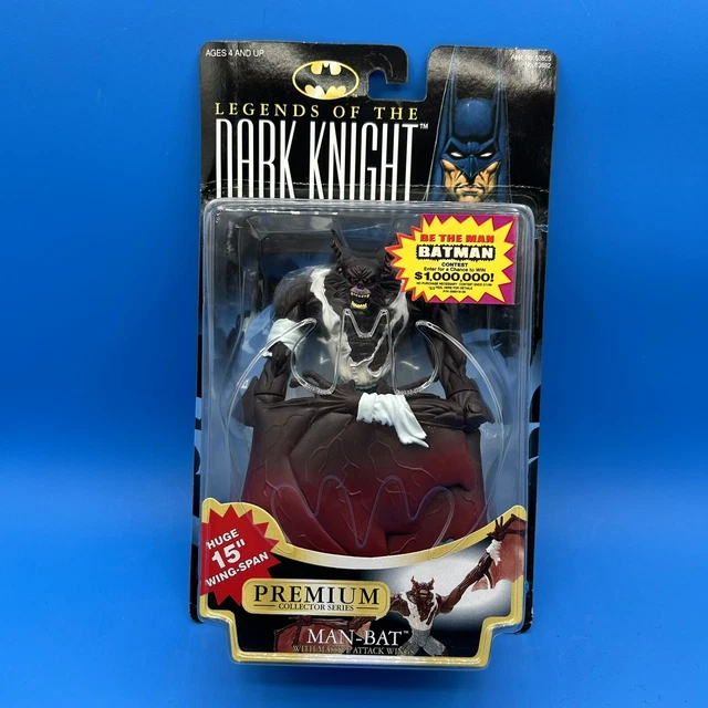 VINTAGE 1997 BATMAN Legends of the Dark Knight MAN-BAT Action Figure ...