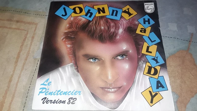 JOHNNY HALLYDAY NOIR c'est noir La musique que j'aime (Version 82) 1982 ...