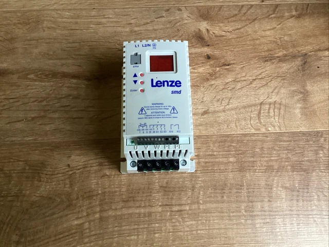 LENZE SMD INVERTER Esmd251X2Sfa Frequency Inverter 0.25 Kw £60.00 ...