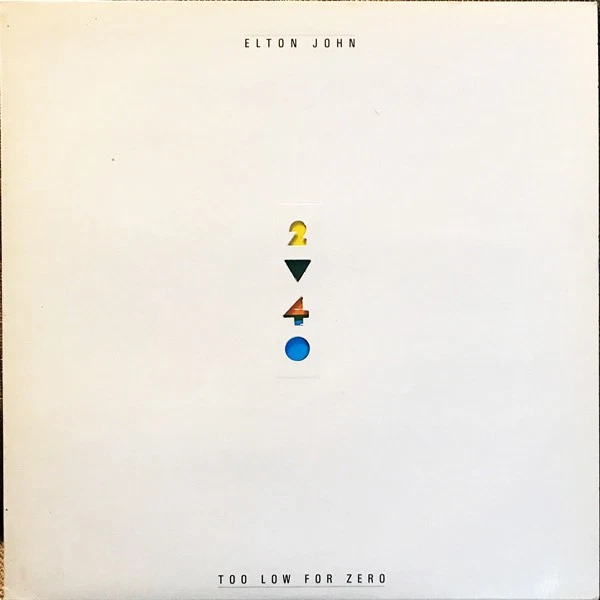ELTON JOHN TOO Low For Zero Vinyl Record VG+/VG+ £8.00 - PicClick UK