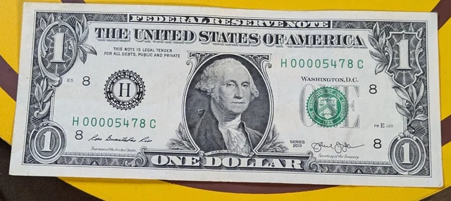 FANCY SERIAL NUMBER low Serial number $19.99 - PicClick