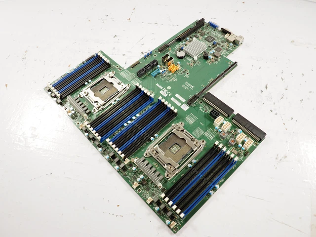 SUPERMICRO X10DRU-I+ DUAL Socket LGA2011 24x DDR4 Server Motherboard £ ...