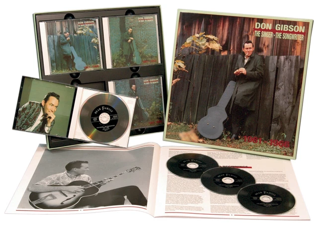 DON GIBSON - 1960-66 Singer, Songwriter (4-CD Deluxe Box Set) - Classic ...