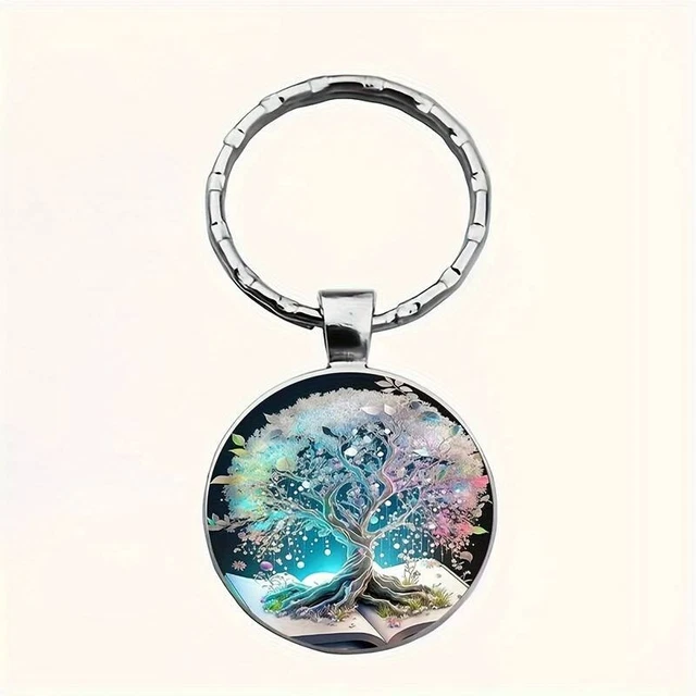 COLOURFUL TREE OF Life Keyring. Brand New. Love Someone Special. FREE ...
