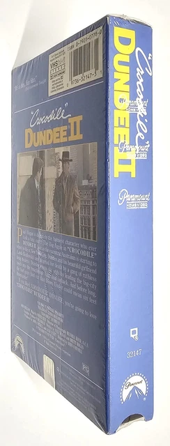 CROCODILE DUNDEE II VHS 1990 NEW SEALED WATERMARK £22.35 - PicClick UK