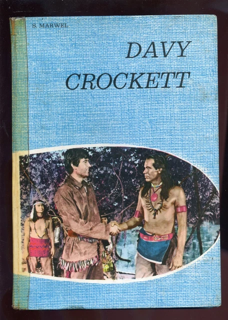 VINTAGE DISNEY DAVY CROCKETT Book ITALIAN $7.95 - PicClick