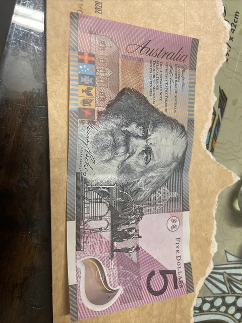 $5 DOLLAR NOTE Very Rare australian notes commonwealth of australia EUR ...