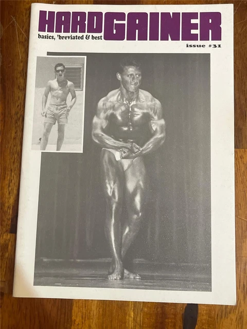 HARDGAINER #31 BODYBUILDING muscle strength magazine RON HARRIS 8-94 £ ...