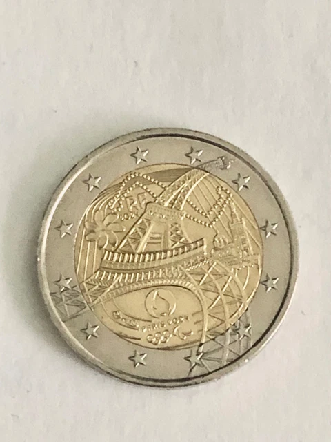 PIÈCE 2 EUROS commémorative jo 2024 EUR 2.525,00 - PicClick FR