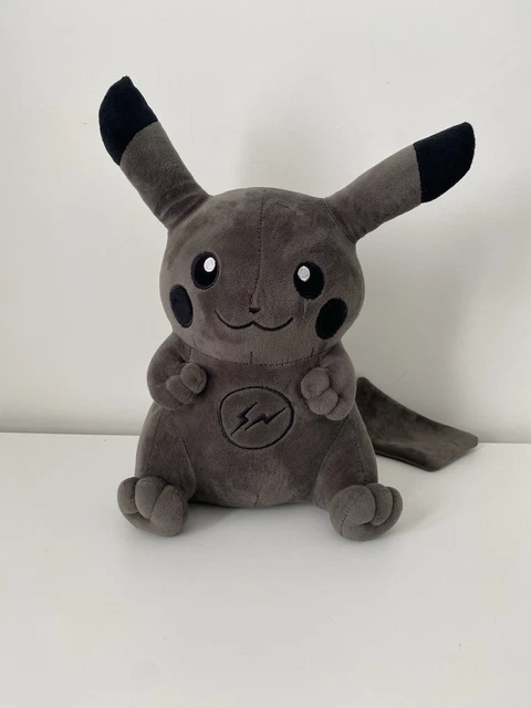 POKÉMON PIKACHU GREY Large Plush 30cm £26.68 - PicClick UK