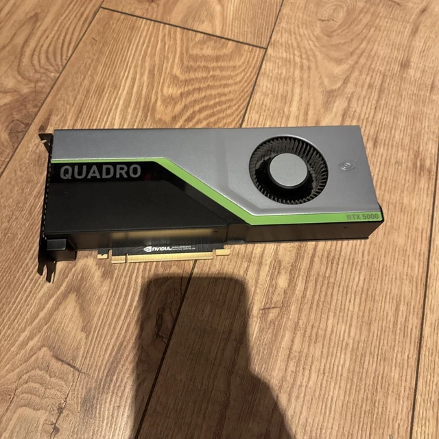 NVIDIA QUADRO RTX 5000 16GB ECC Graphics Card £513.93 - PicClick UK