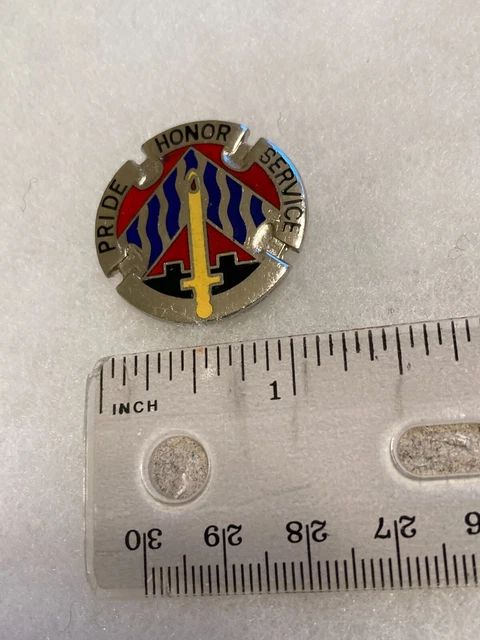 AUTHENTIC US ARMY 63rd Regional Support Command DUI Unit Crest Insignia ...