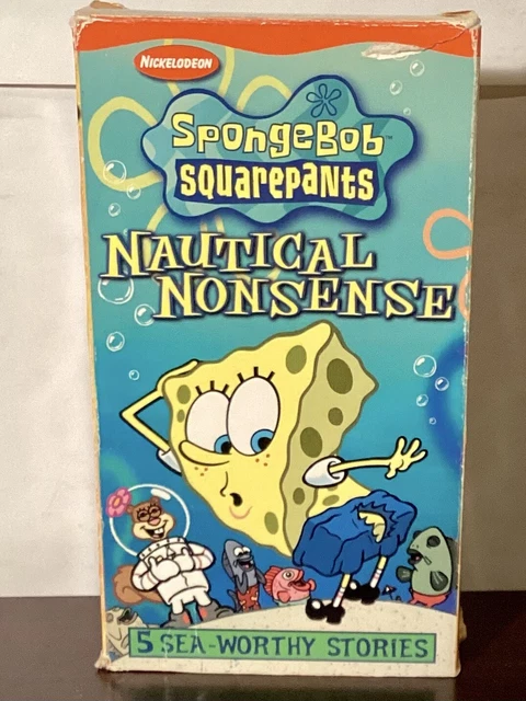 SPONGEBOB SQUAREPANTS - Nautical Nonsense VHS 2002 Nickelodeon £14.04 ...