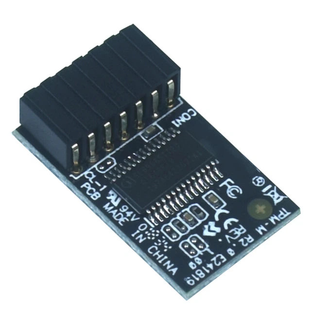 TPM-M R2.0 TPM Module 14-1Pin Trusted Platform (TPM) Module for Asus ...