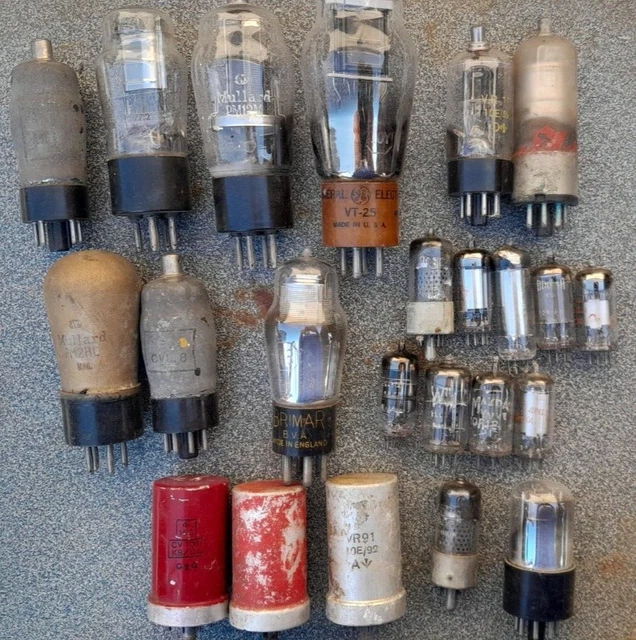 VINTAGE RADIO TV Amp Valves Tubes, Used Untested £4.87 - PicClick UK