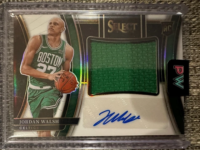 2023-24 SELECT JORDAN Walsh patch recrue auto blanc Prizm RPA /49 ...