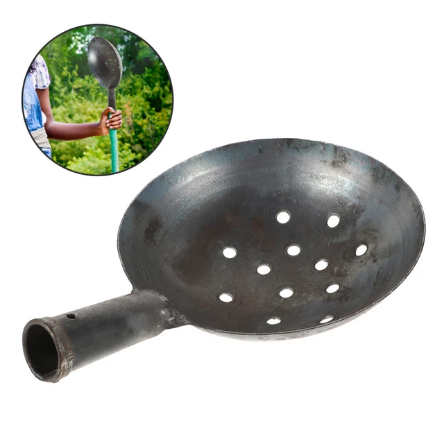 LARGE IRON LADLE Dredging Scoop For Cleaning Drain And Removing Mud ...