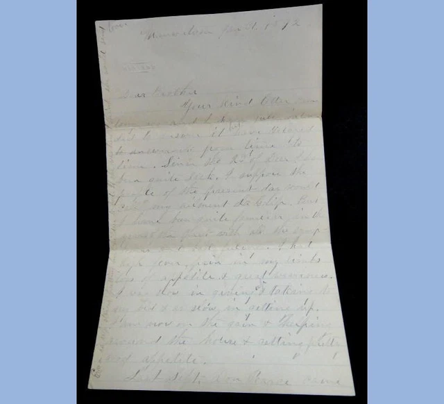 1892 ANTIQUE HE BAKER HANDWRITTEN LETTER~hattie,+env,2c stamp WM BAKER ...