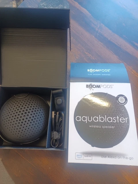 BRAND NEW AQUA blaster Black Wireless Speaker With Box CG S21 £7.99 ...