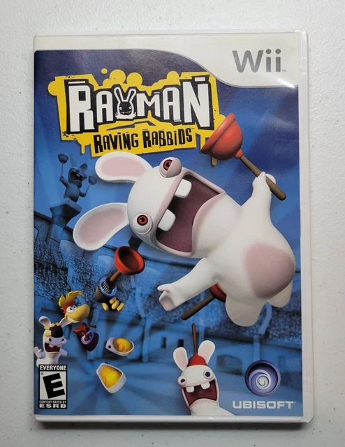 RAYMAN RAVING RABBIDS, Nintendo Wii, 2006: game, case and manual £3.65 ...