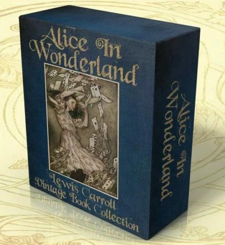 ALICE IN WONDERLAND 22 Vintage books PDF on CD-Rom + Hi Res Images Lewis Carroll £6.79 - PicClick UK