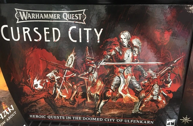 WARHAMMER QUEST CURSED City Board Game Brand New Boxed Heroic Quests ...