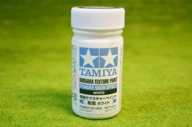 TAMIYA DIORAMA TEXTURE PAINT POWDER SNOW EFFECT WHITE Accessories 87120 ...