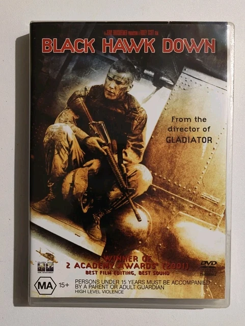 BLACK HAWK DOWN DVD Region 4 GC War Action Josh Eric Bana Hartnett Free ...