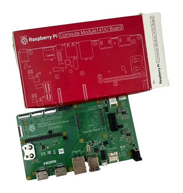 RASPBERRY PI COMPUTE Module 4 I/O Board - CM4IO Board for Raspeberry Pi ...