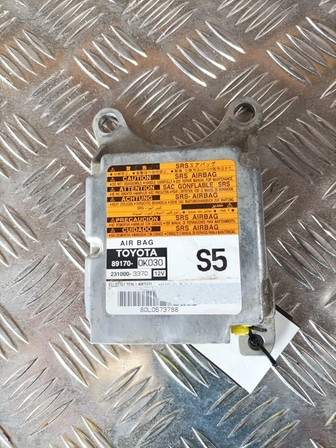 TOYOTA HILUX MK7 2005-2011 Airbag Control Module Ecu Unit 89170-0K030 £ ...
