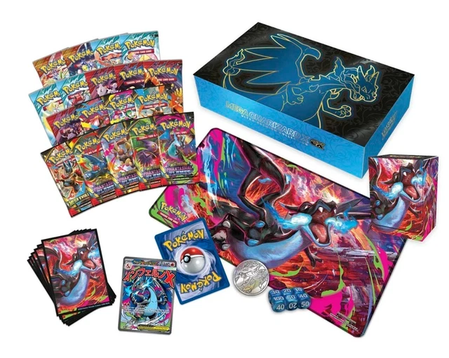 POKEMON MEGA CHARIZARD X ex Ultra-Premium Collection Box Factory Sealed ...