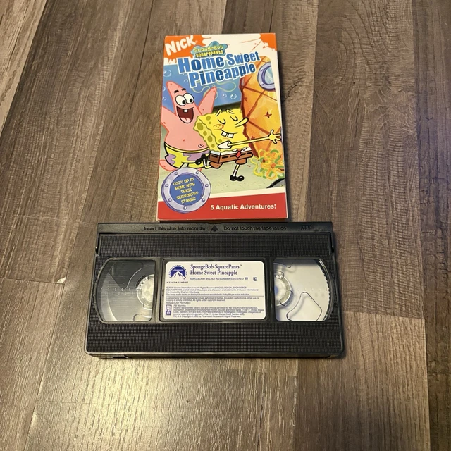 SPONGEBOB SQUAREPANTS HOME Sweet Pineapple (VHS, 2005) £13.66 - PicClick UK