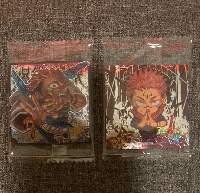 JUJUTSU KAISEN WAFER Sukuna Bandai Japan Limited $59.59 - PicClick AU
