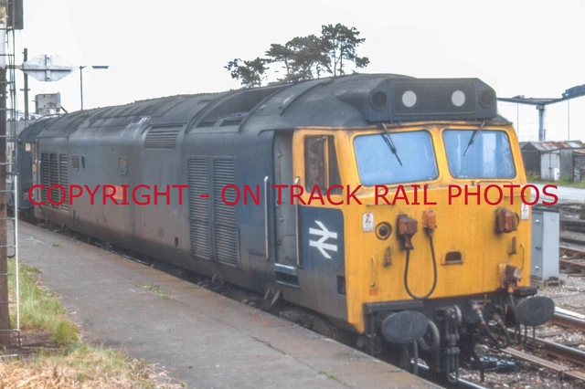 UK RAILWAY PHOTOGRAPH Of Class 50 50039. Rm50-254 £1.70 - PicClick UK