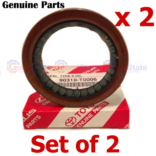 GENUINE TOYOTA HILUX TGN36 Innova GUN142 Rear Axle Shaft Inner Oil Seal ...