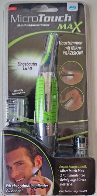 JML MICROTOUCH MAX Multifunktionstrimmer, Nase, Ohr, Nacken ...