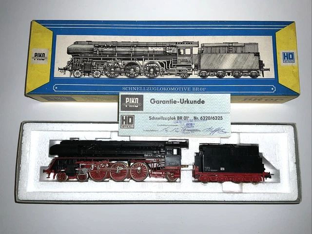 H0 PIKO DAMPFLOK Schnellzuglok BR 01 5 Nr. 6320/6325 OVP EUR 89,00 ...