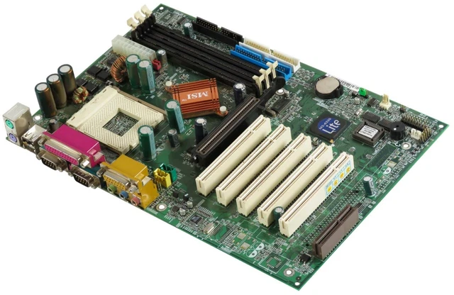 MOTHERBOARD MSI K7T PRO2 MS-6330 Socket 462 Sdram PCI AGP ATX Via KT133 ...