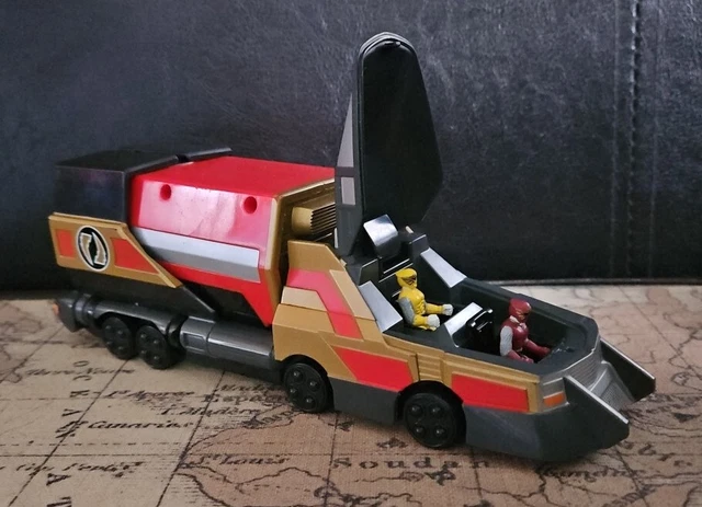 POWER RANGERS NINJA Storm Ninja Storm Transporter Vehicle Red 2003 ...