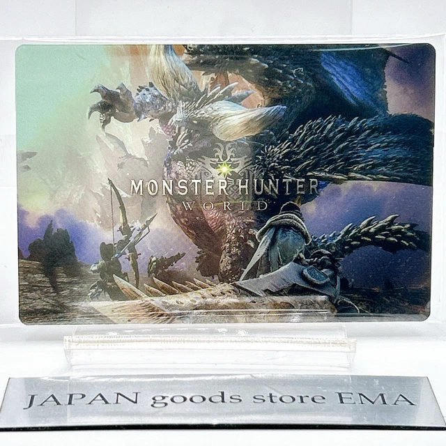 MONSTER HUNTER: WORLD 20th Anniversary Wafer Card #14 Bandai Capcom TCG ...