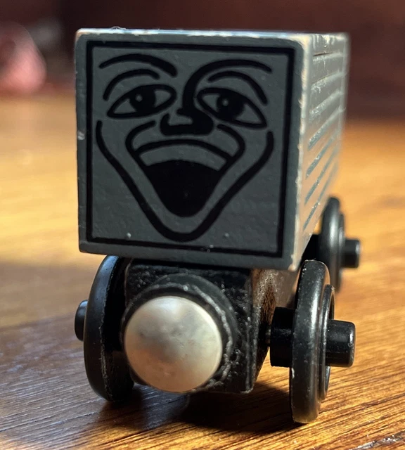 THOMAS WOODEN RAILWAY Troublesome Camion Vintage Train Set Voiture ...
