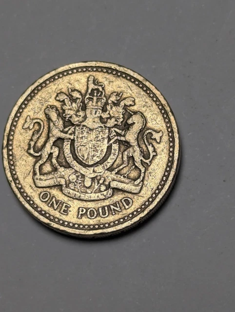 ENGLAND BRITISH UK Coin £1 Old One Pound Royal Arms 1983 £3.29 ...