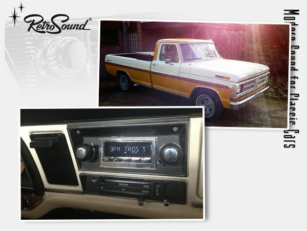 PER FORD F100 Pickup 1971 Auto D'Epoca Radio DAB+ Fm Bluetooth Aux EUR ...