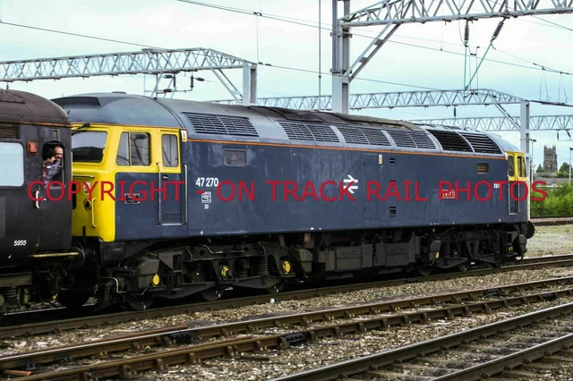 UK RAILWAY PHOTOGRAPH Of Class 47 47270. Rm47-567 £1.60 - PicClick UK