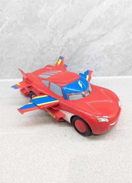 DISNEY PIXAR CARS Take Flight Lightning McQueen Hawk Interactive ...