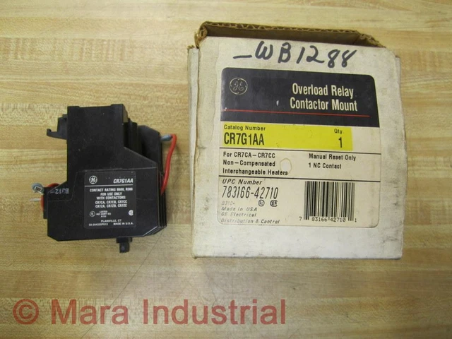 RELAIS DE SURCHARGE GE General Electric CR7G1AA EUR 74,29 - PicClick FR