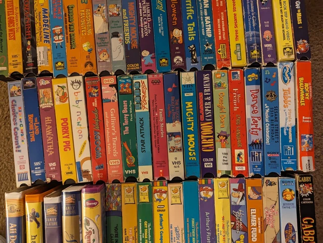 CHILDREN'S VHS MOVIE Lot 58 Tapes $184.60 - PicClick CA