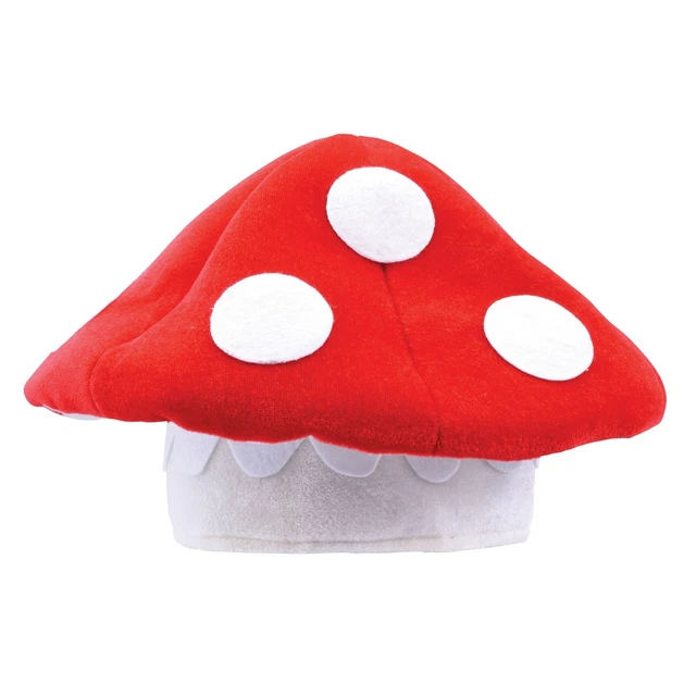 BRISTOL NOVELTY UNISEX Toad Stool HatOne Size Red/White BN2012 £10.46 ...