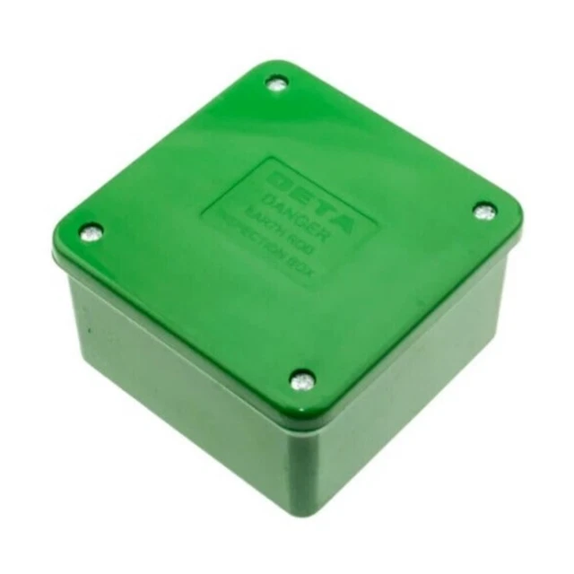 DETA 1220 EARTHING Box Green Earth Rod Box Earth Electrode Inspection ...